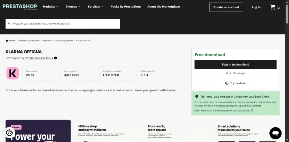 Contact a developer on the PrestaShop Marketplace – PrestaShop